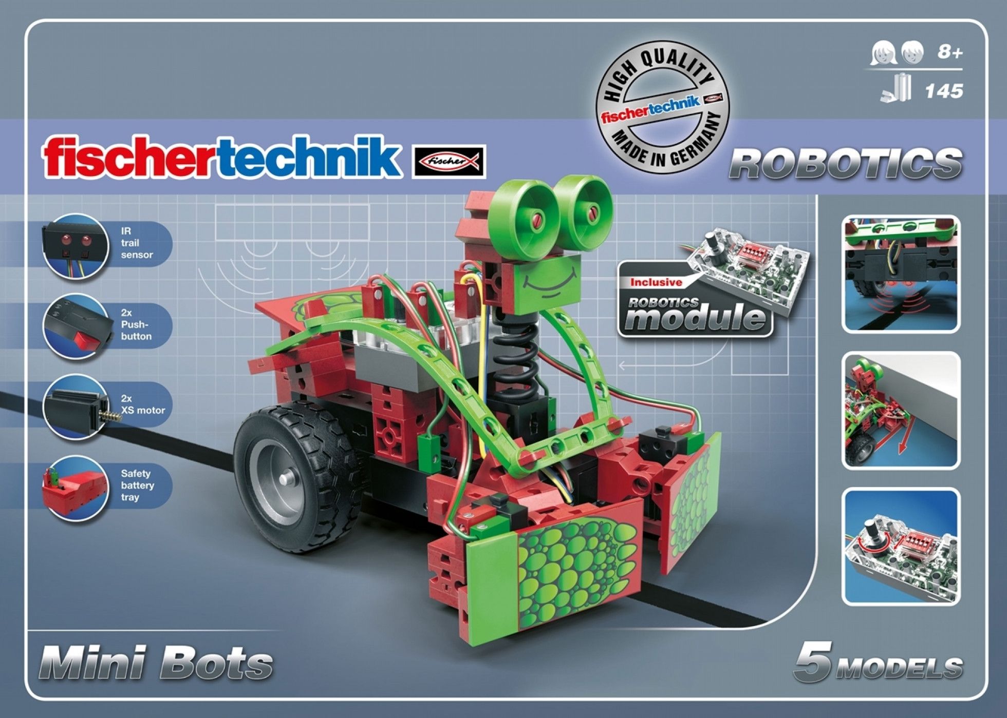 Set de constructie ROBOTICS Mini Bots - Fischertechnik