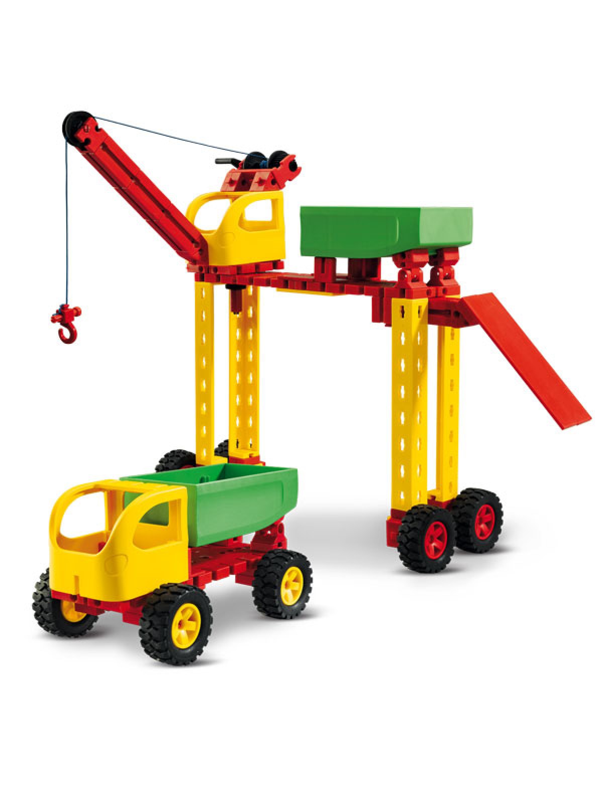 Set de constructie JUNIOR Jumbo Starter cu 16 modele - Fischertechnik