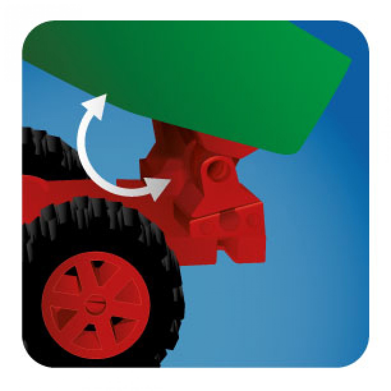 Set de constructie JUNIOR Jumbo Starter cu 16 modele - Fischertechnik