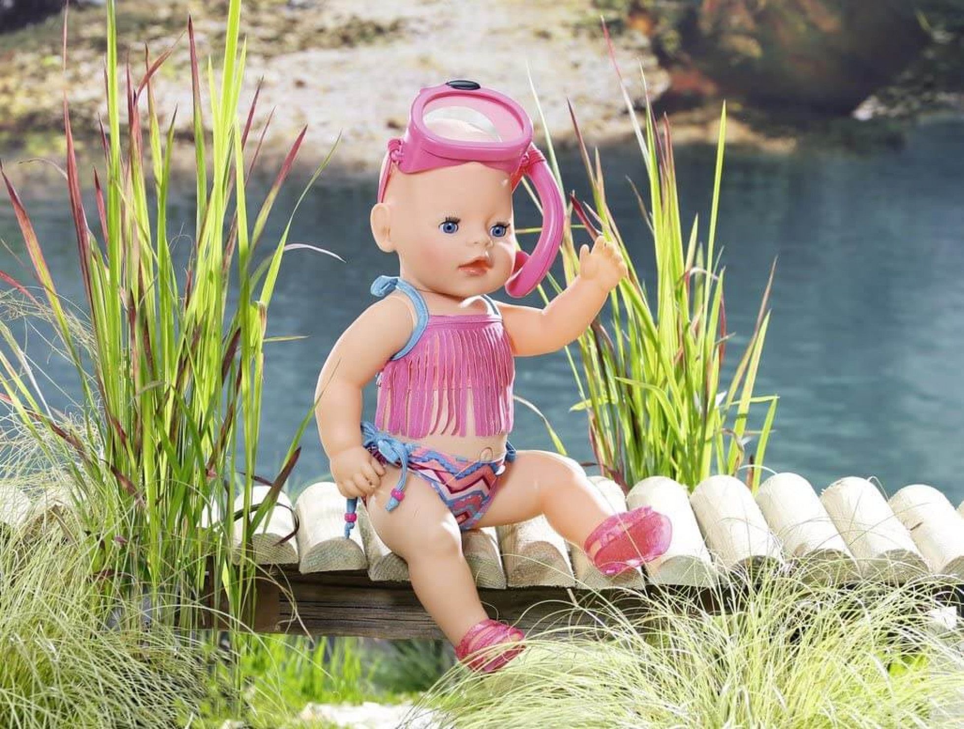 Set de inot pentru papusi de pana la 43 cm - Baby Born
