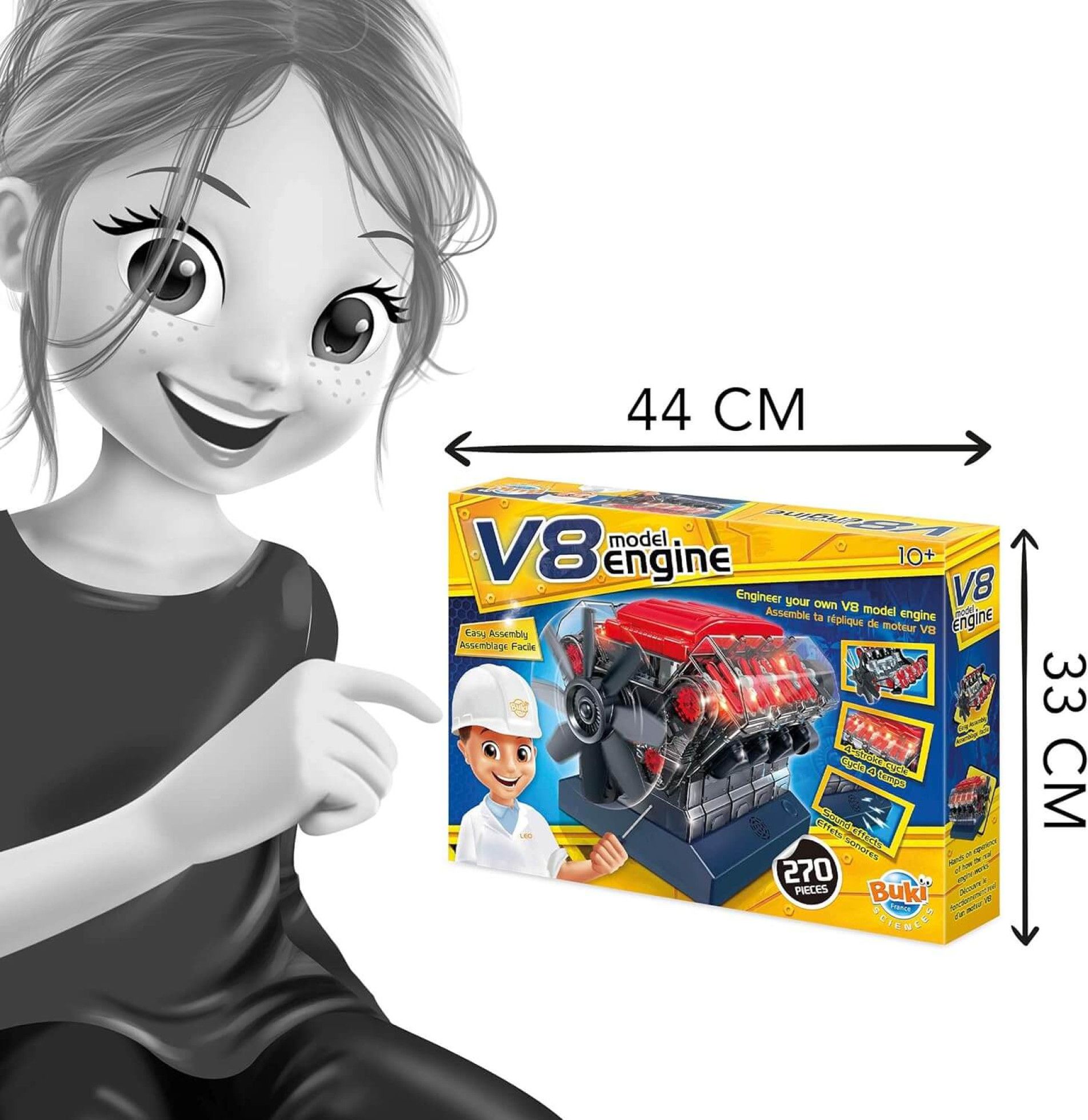 Motor V8 - BUKI France