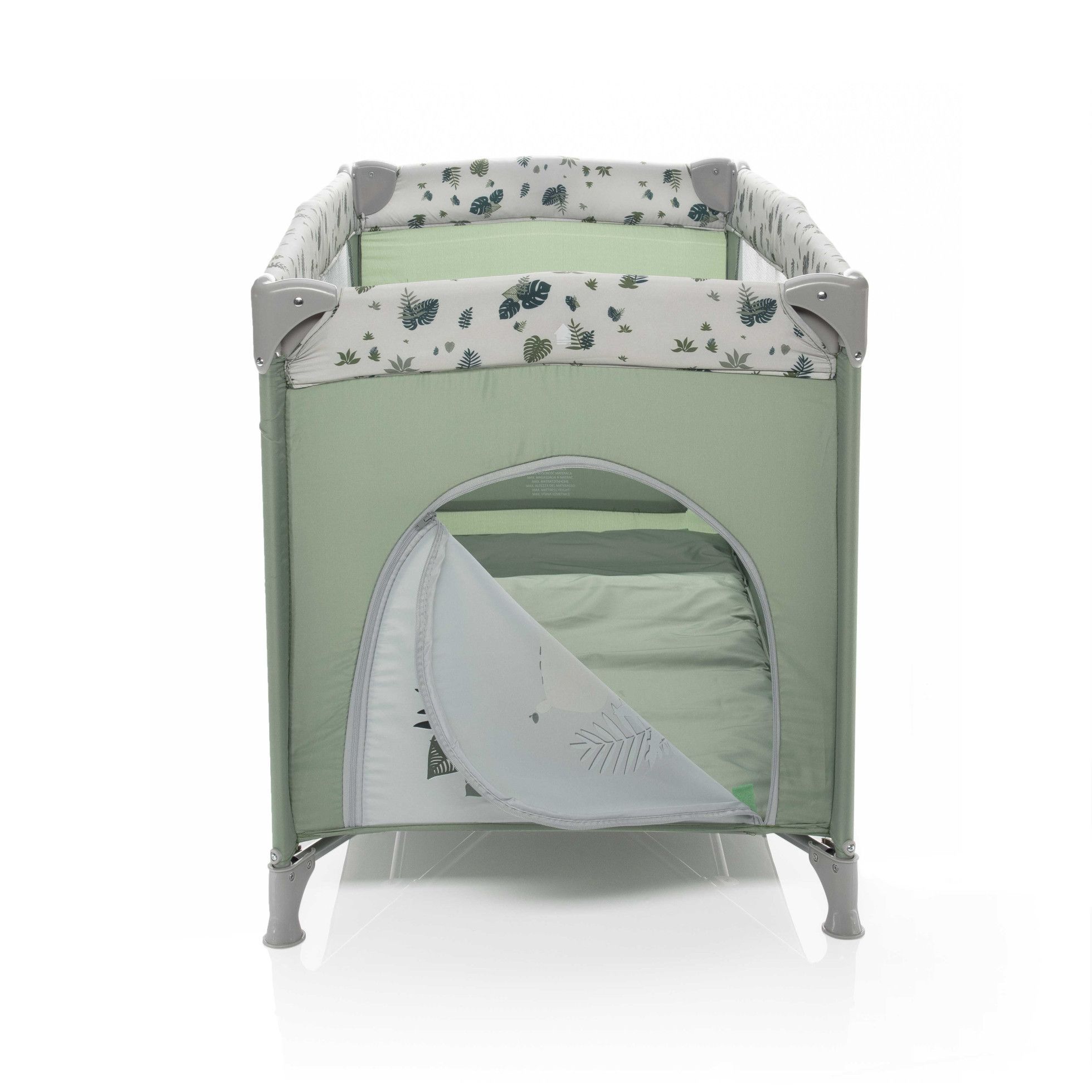 Patut pliant 1 nivel Caravan Jungle Green - Zopa